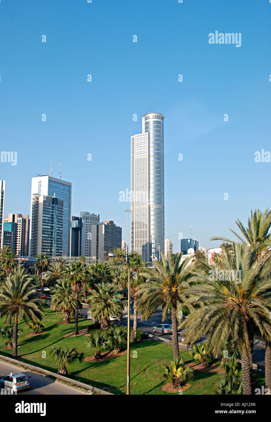 Israel Ramat Gan The high rise building at the Israeli Diamond exchange ...