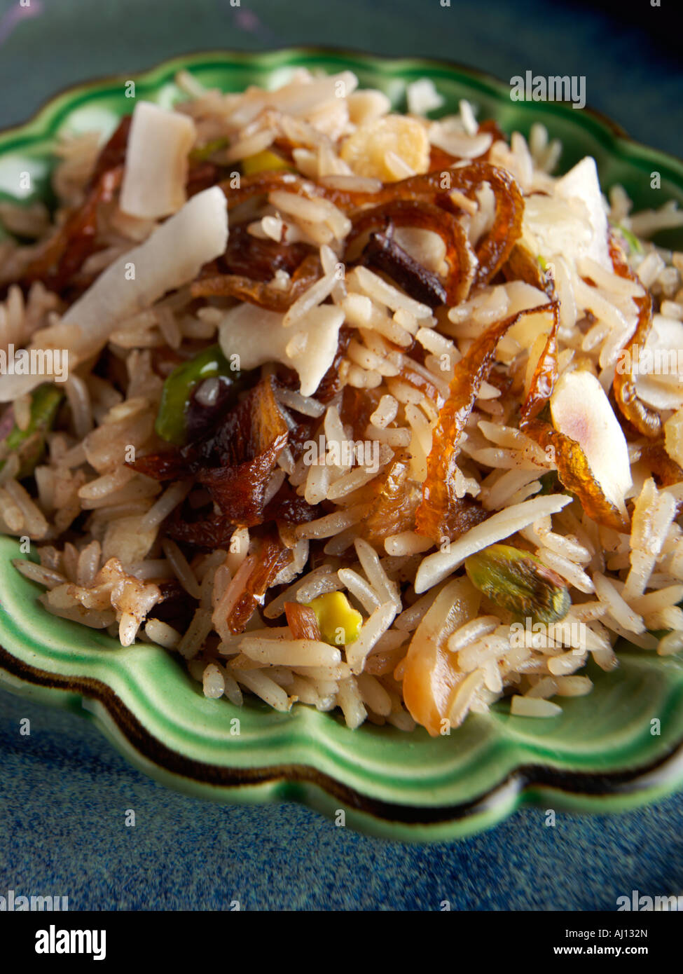 Indian peshwari rice sultanas hi-res stock photography and images - Alamy