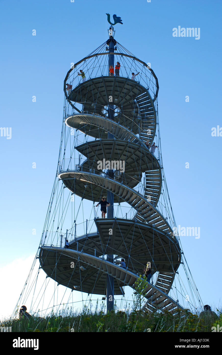 Killesberg Tower Hoehenpark Killesberg Stuttgart Baden Wuerttemberg ...