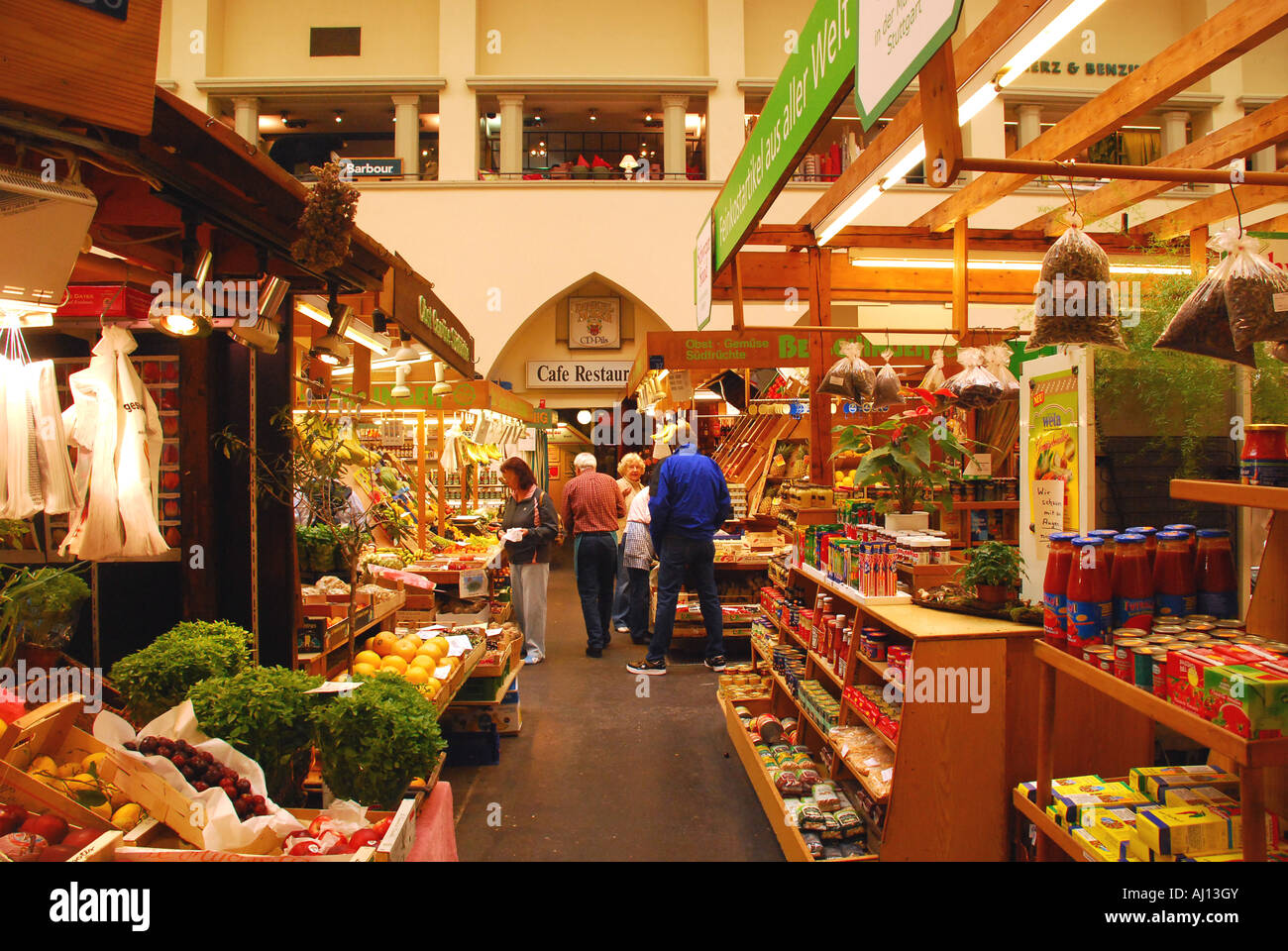 Markthalle market hall stuttgart baden hi-res stock photography and ...