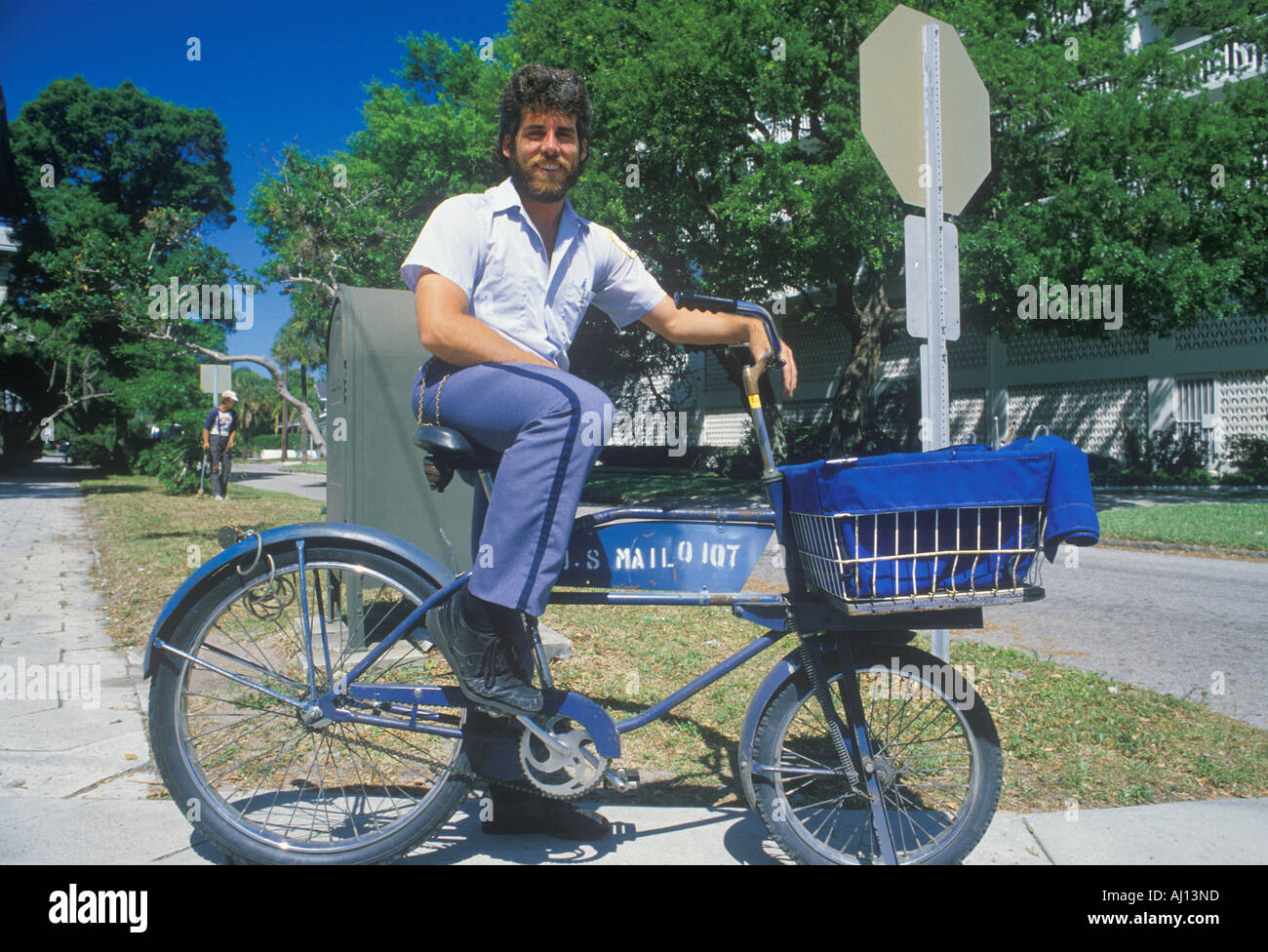 The mail carrier hi-res stock photography and images - Alamy