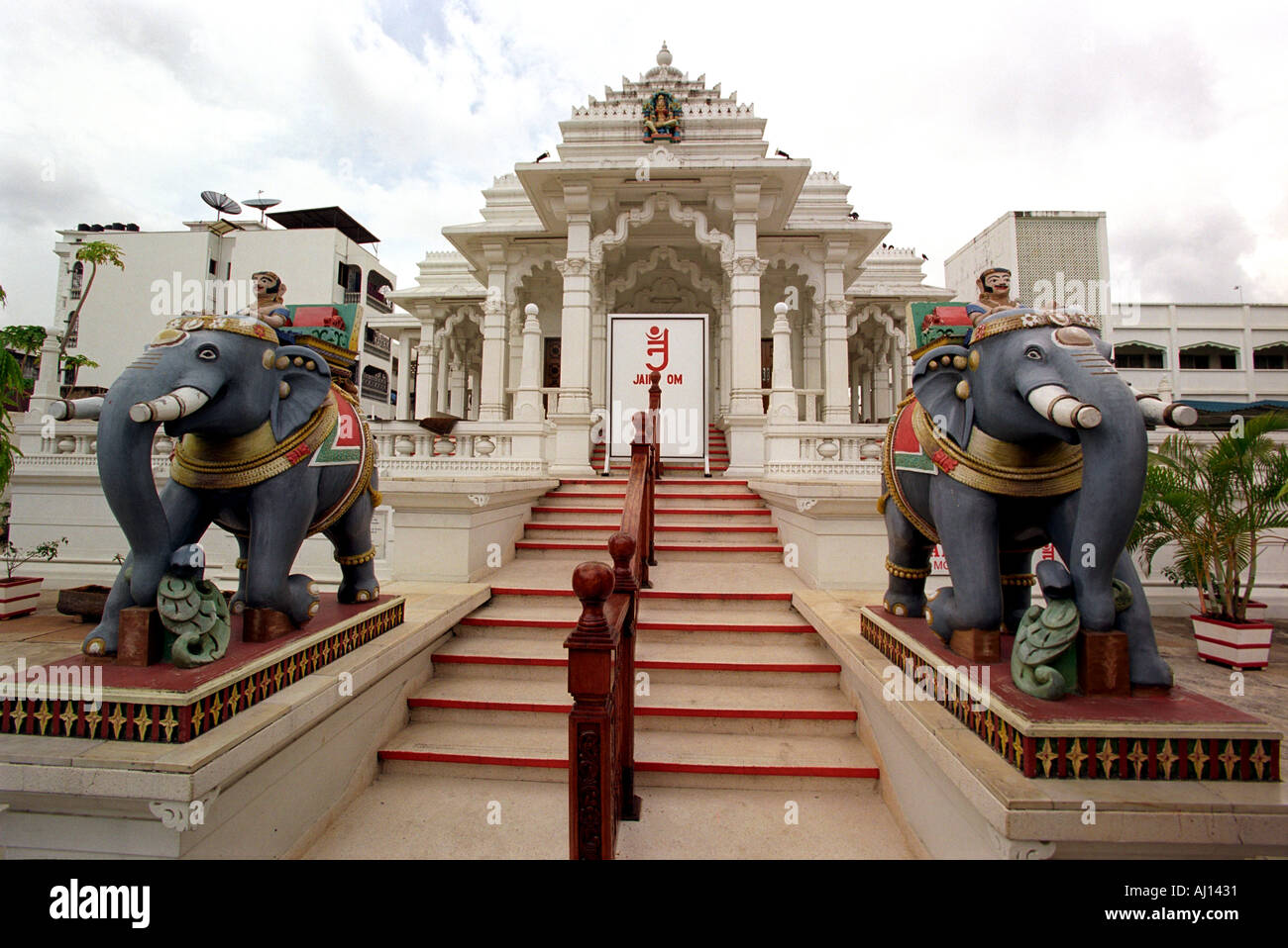 Hindu Temple in Mombasa Kenya East Africa Stock Photo - Alamy