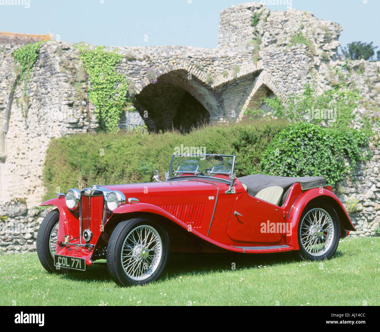 1938 MG TA Stock Photo - Alamy