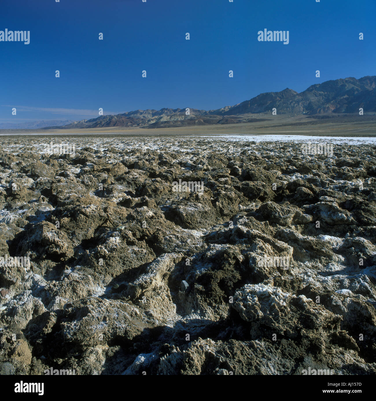 Devils Golf Course Death Valley National Park California USA Stock ...