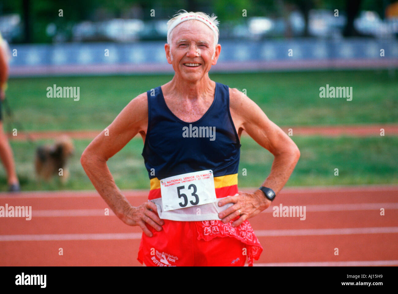 Senior olympics run hi-res stock photography and images - Alamy