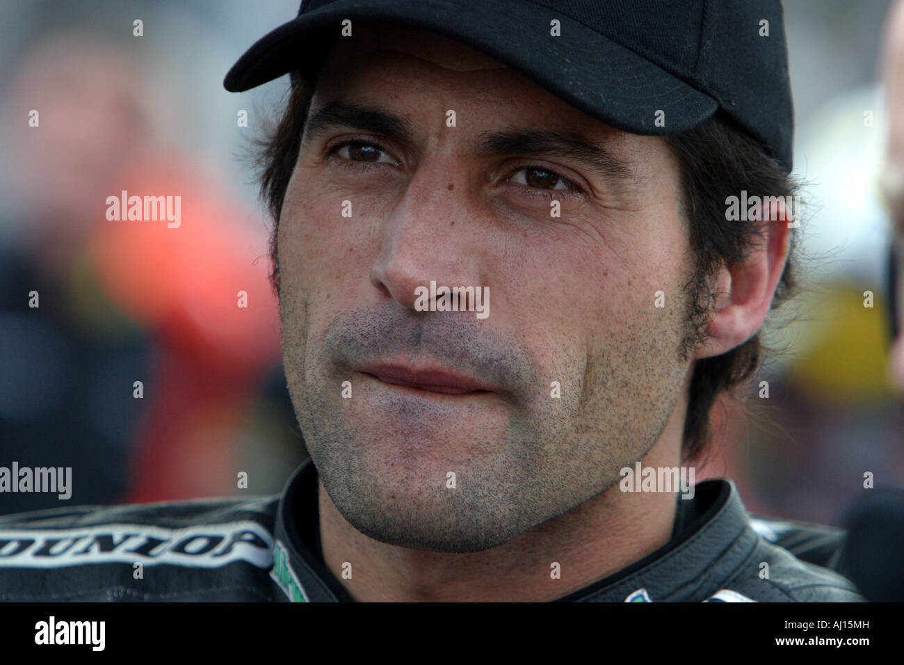 Gregorio Lavilla spanish motorcycle racer Stock Photo - Alamy