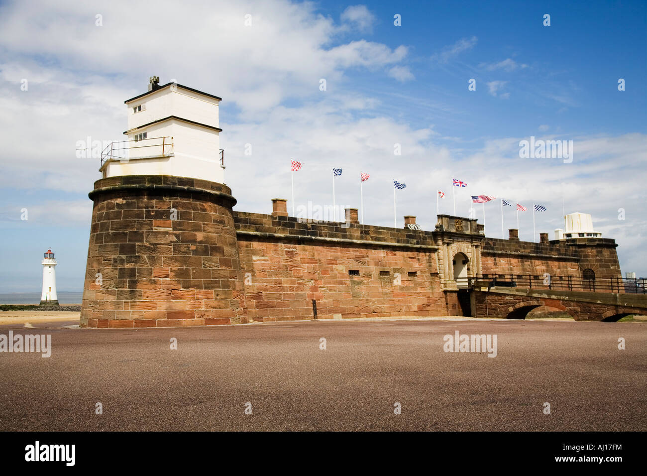 Perch Rock Fort, New Brighton, Merseyside Stock Photo - Alamy