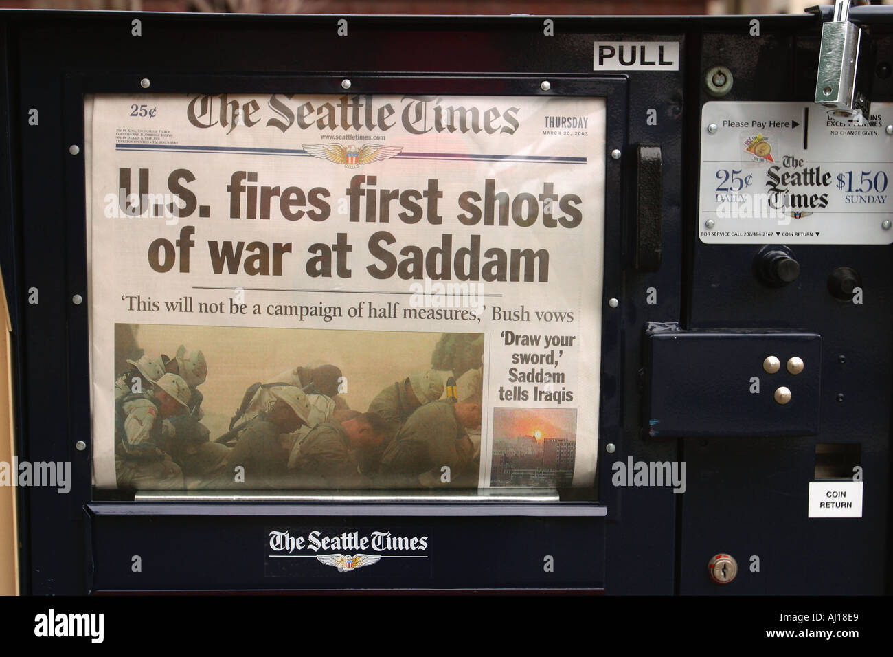Seattle times newspaper hi-res stock photography and images - Alamy