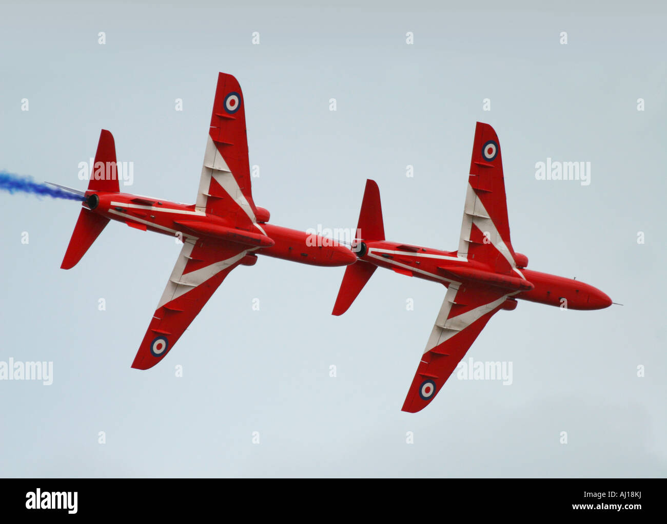 Red Arrows Display Stock Photo - Alamy