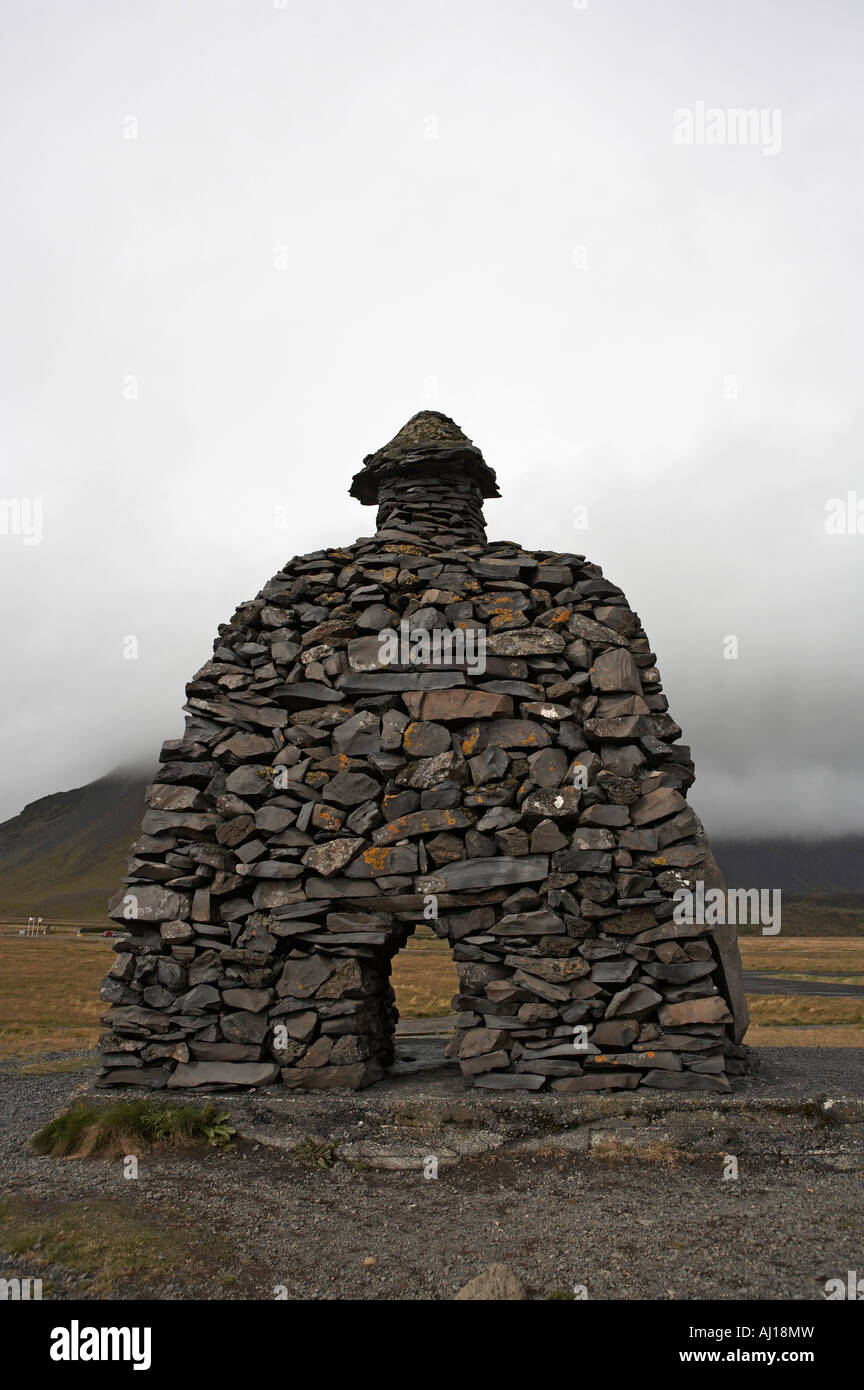 Jules Verne Monument, Iceland
