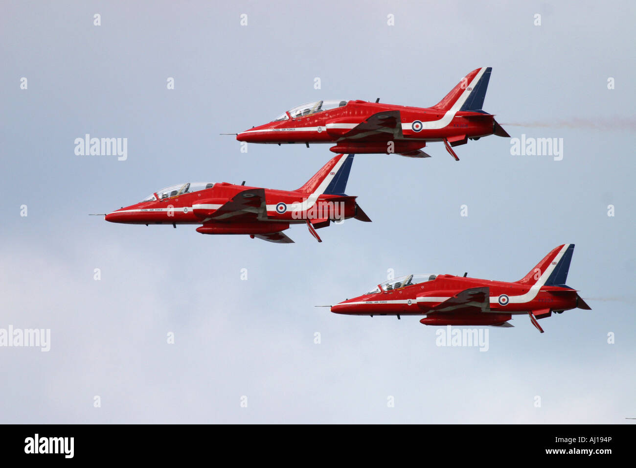 Red Arrows Display Stock Photo - Alamy