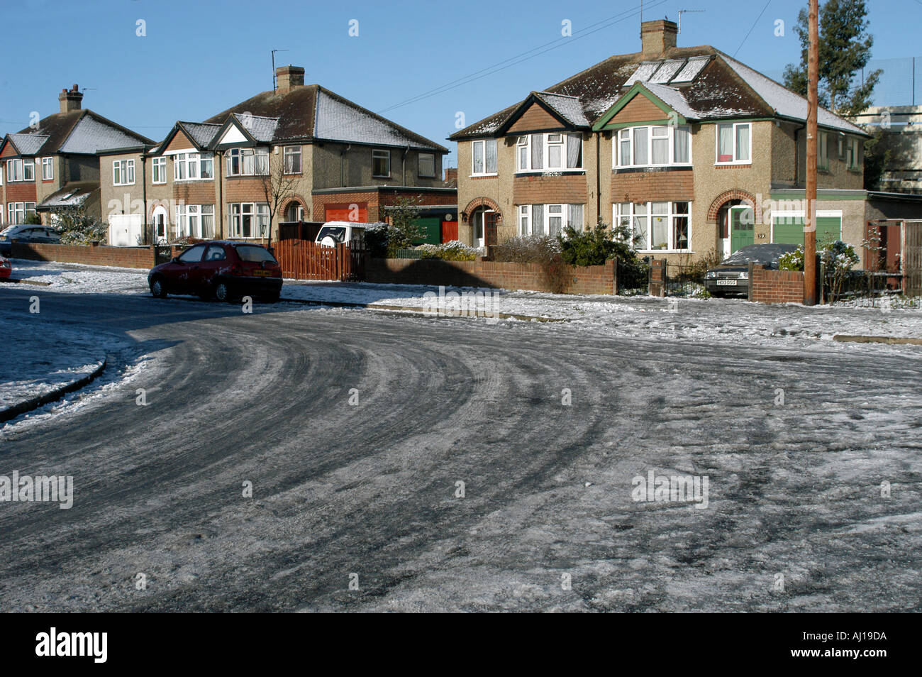 Oxford winter landscape snow uk hi-res stock photography and images - Alamy