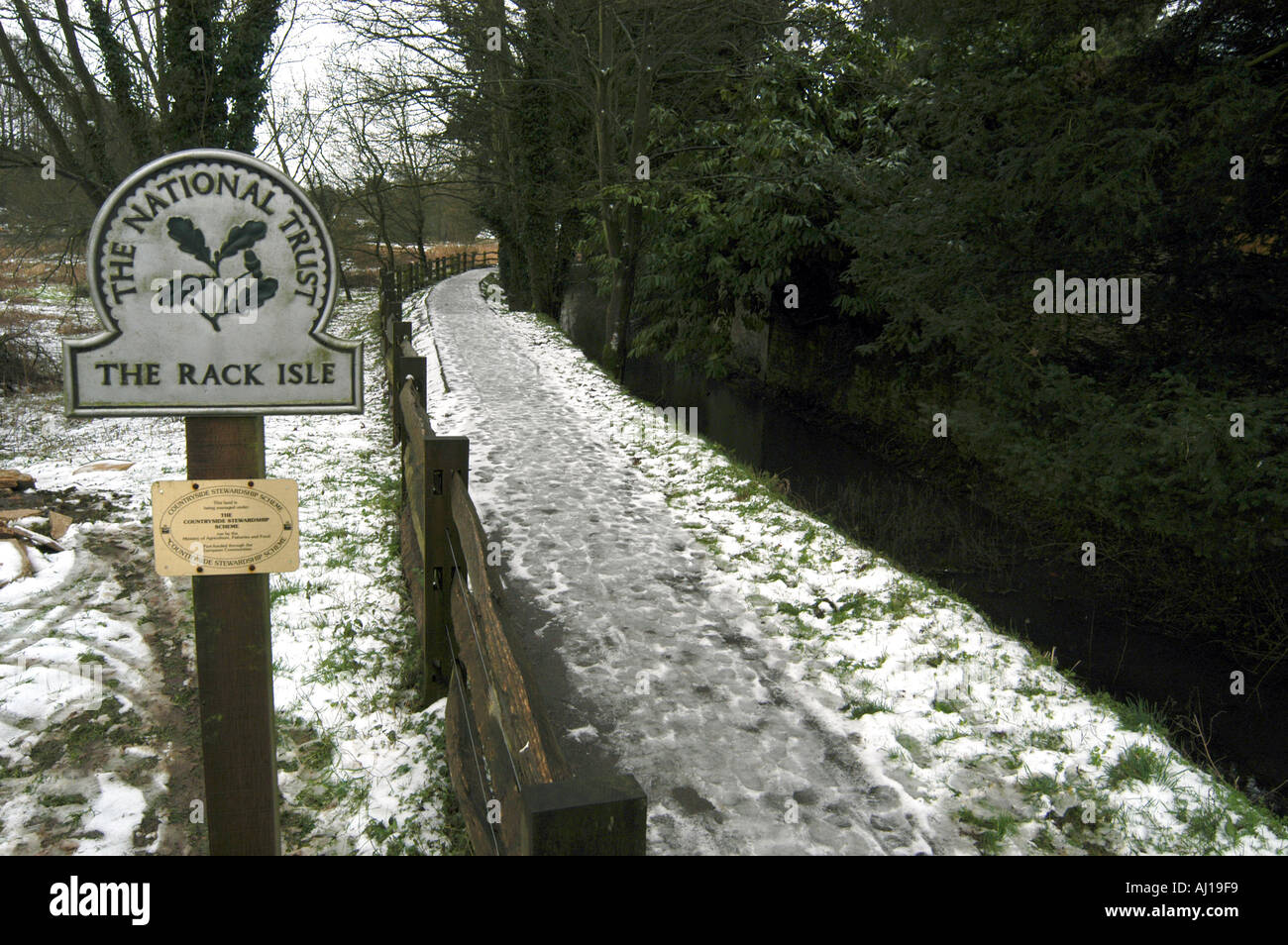 Rack Isle Cotswold conservation area Stock Photo - Alamy