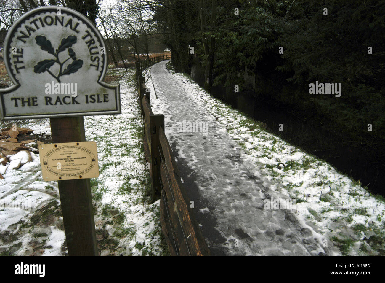 Rack Isle Cotswold conservation area Stock Photo - Alamy