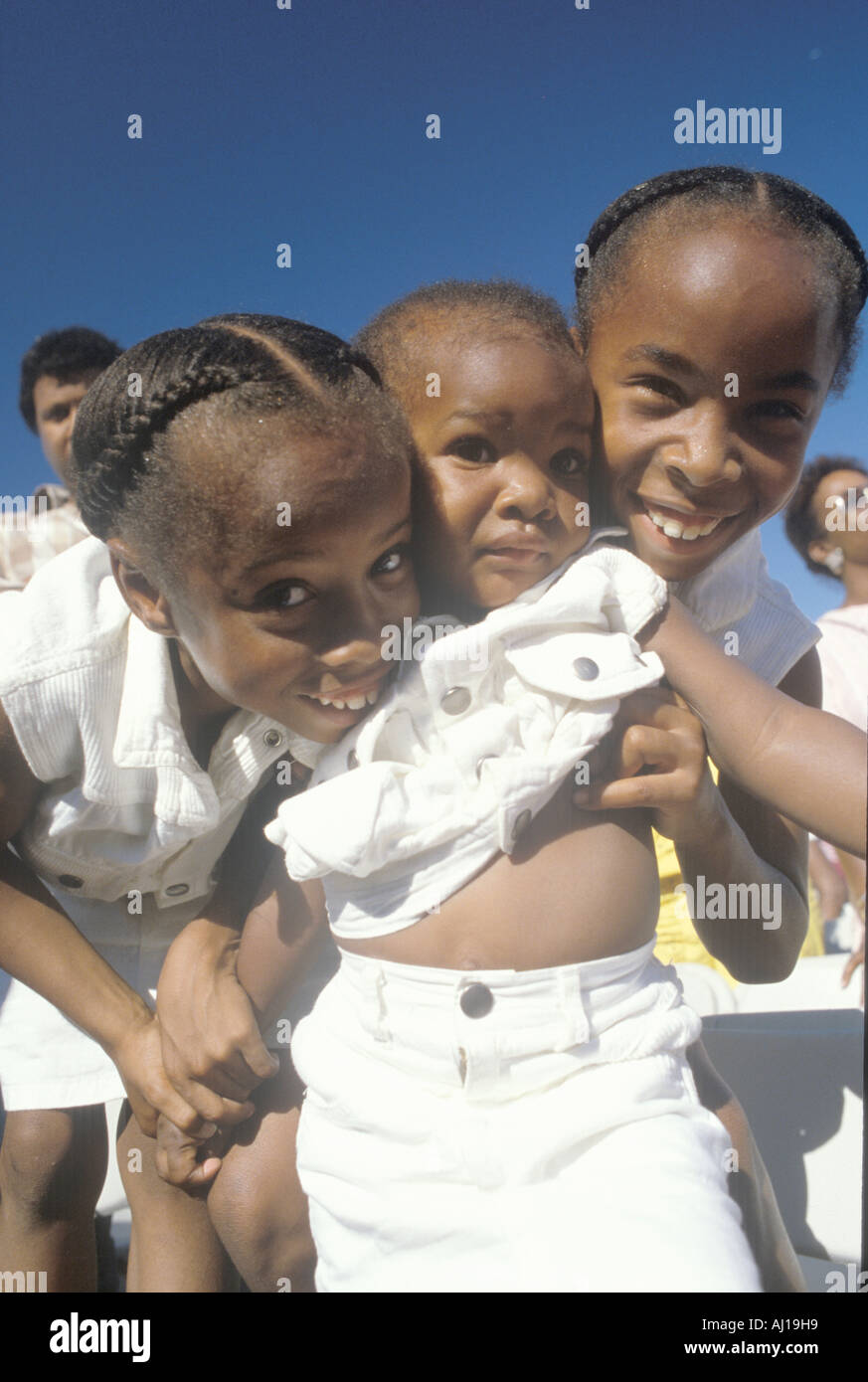 Three African American sisters Watts Los Angeles CA Stock Photo - Alamy