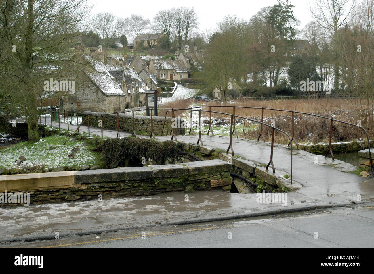 Bridge over to Arlington Row Stock Photo - Alamy
