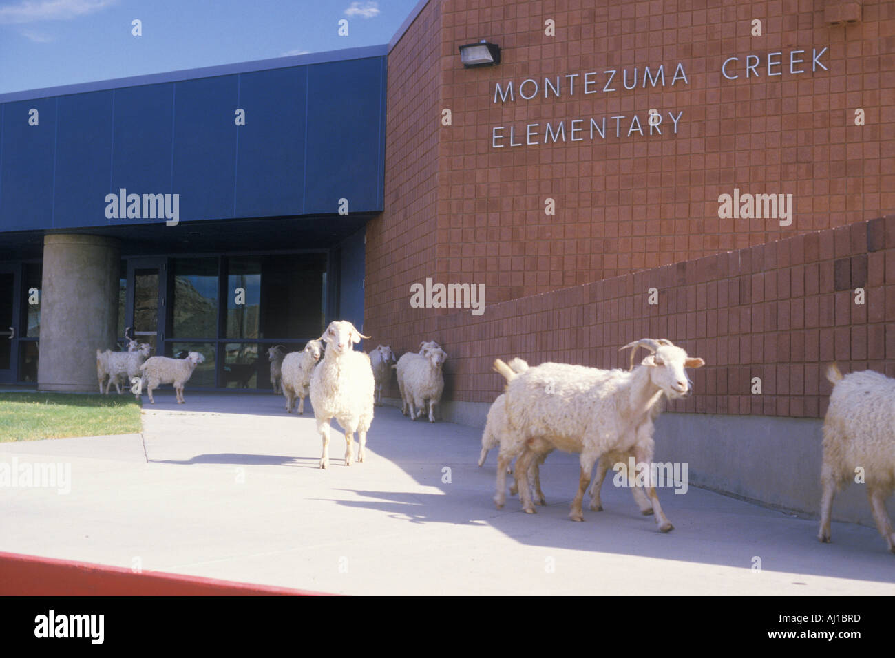 Indian school building america hi-res stock photography and images - Alamy