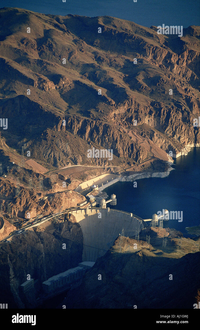 United States, Utah, Lake Powell (aerial view) of the dam Stock Photo ...