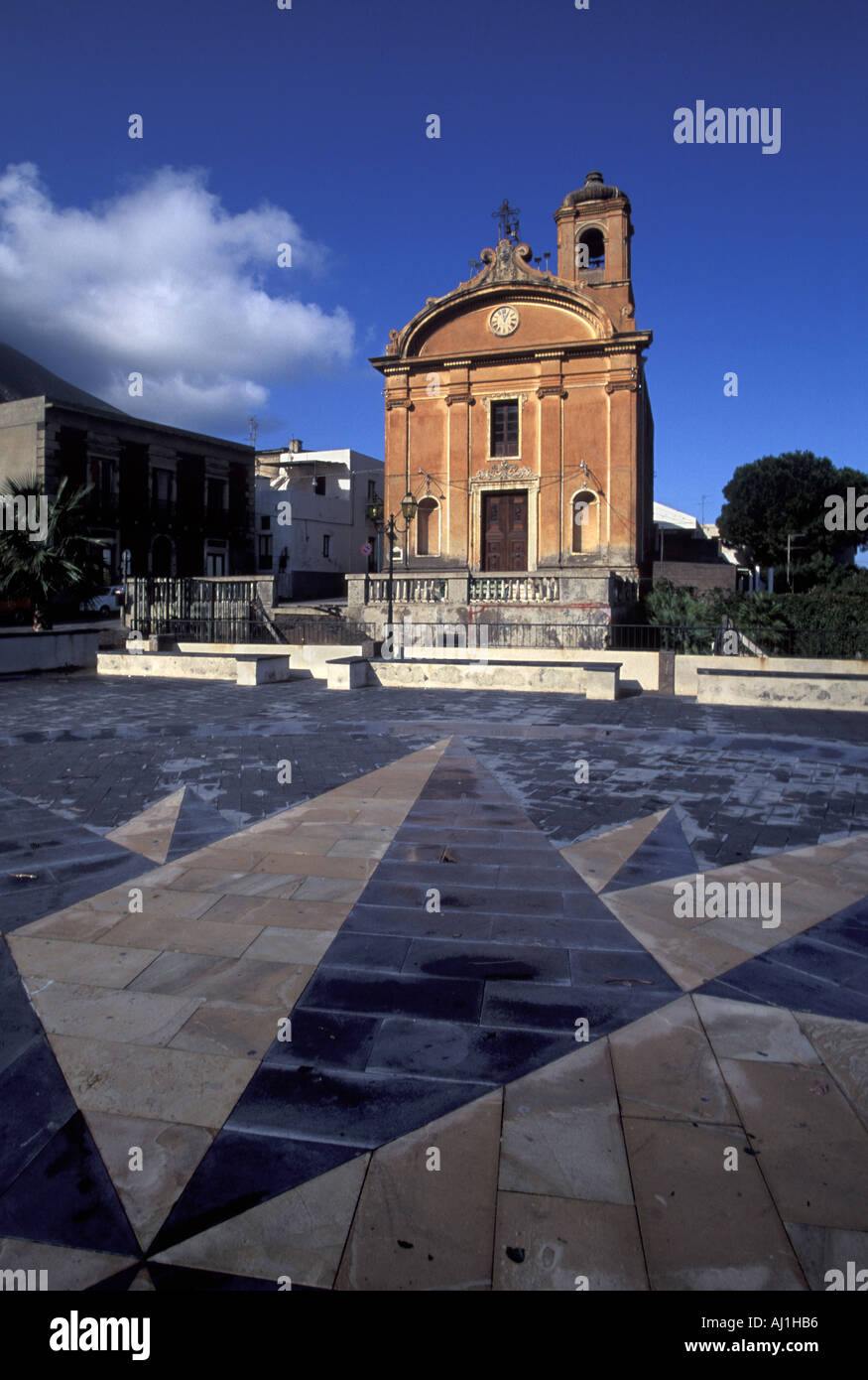 Immacolata Malfa Salina island Trapani Sicily Italy Stock Photo - Alamy