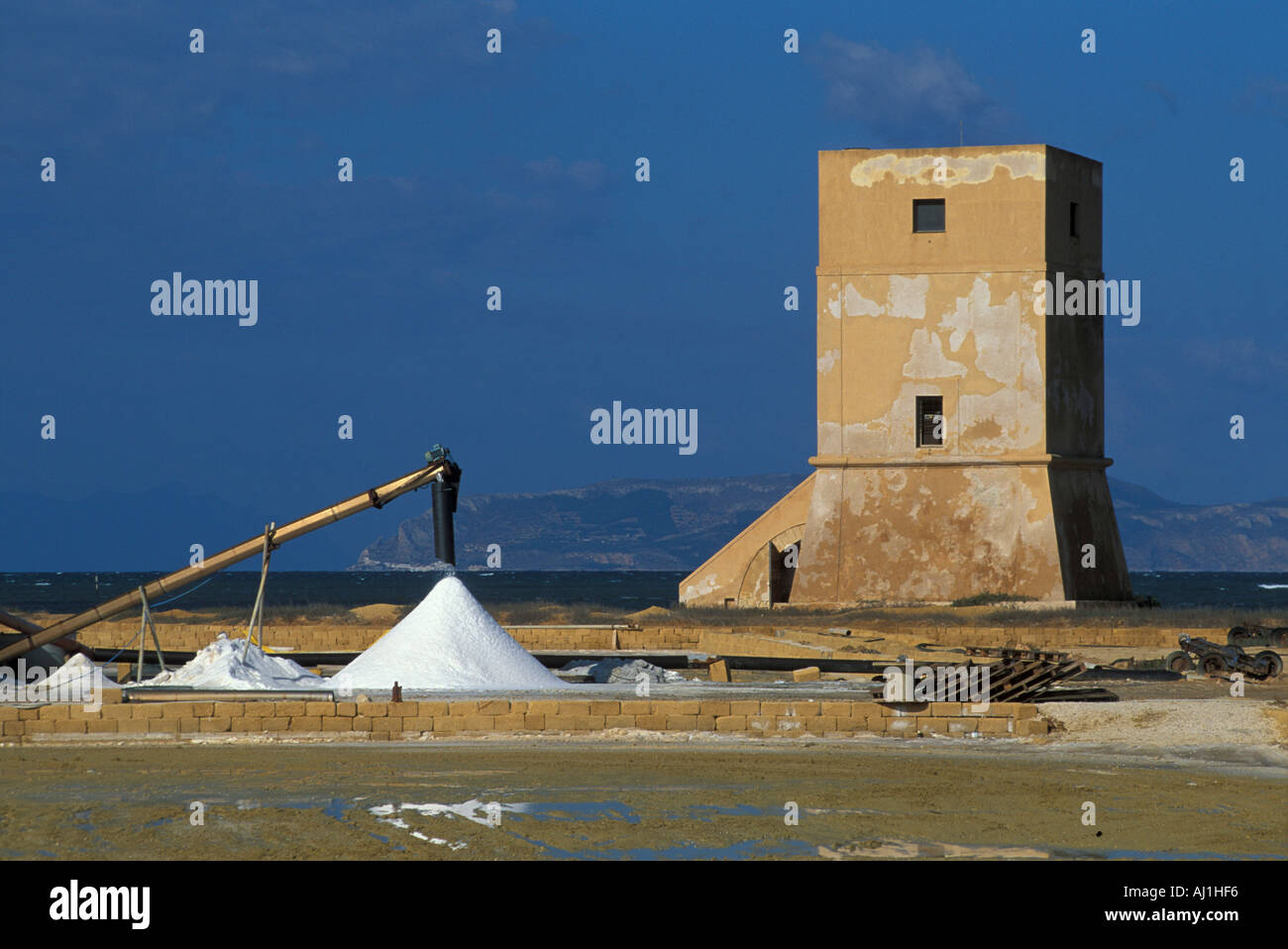 Torre Nubia Sicily Italy Stock Photo - Alamy
