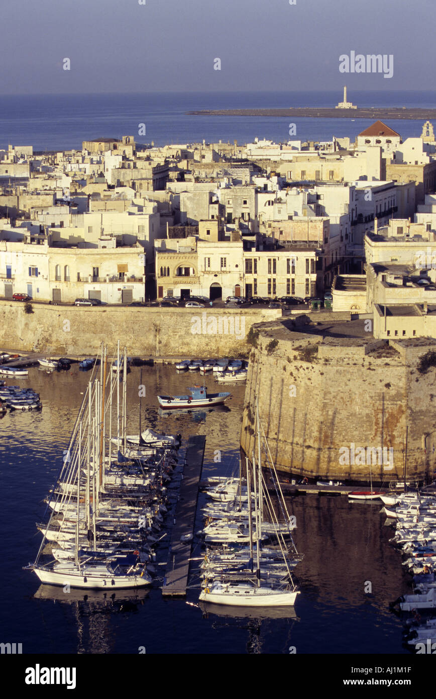 The old town Gallipoli Salento Puglia Italy Stock Photo - Alamy