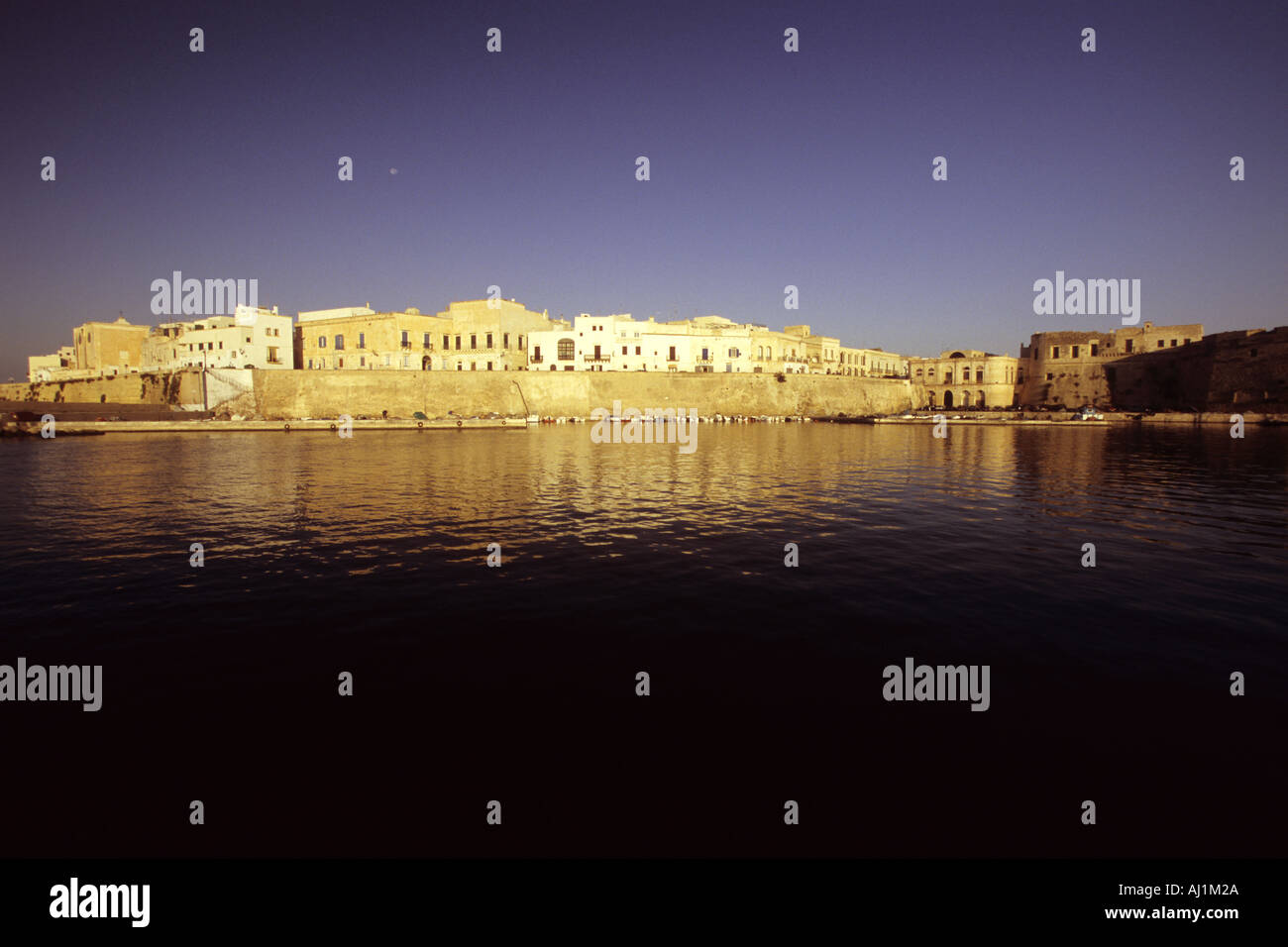 The old town Gallipoli Salento Puglia Italy Stock Photo - Alamy