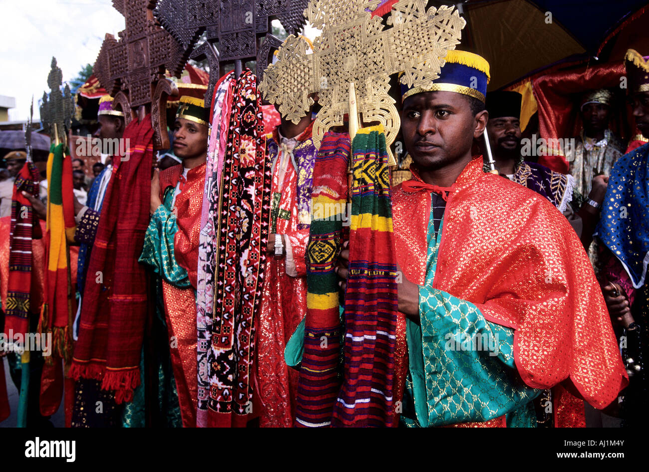 Ethiopia, Gondar, the celebration of Timkat (Epiphany Stock Photo - Alamy