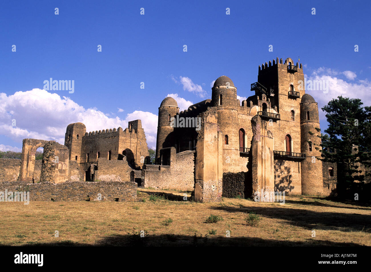 Ethiopia, Gondar, the Fasiladas' castle Stock Photo - Alamy