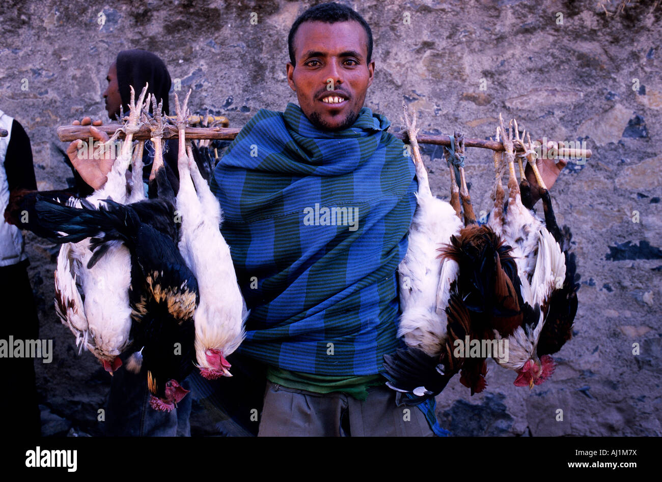 Chicken salesman hi-res stock photography and images - Alamy