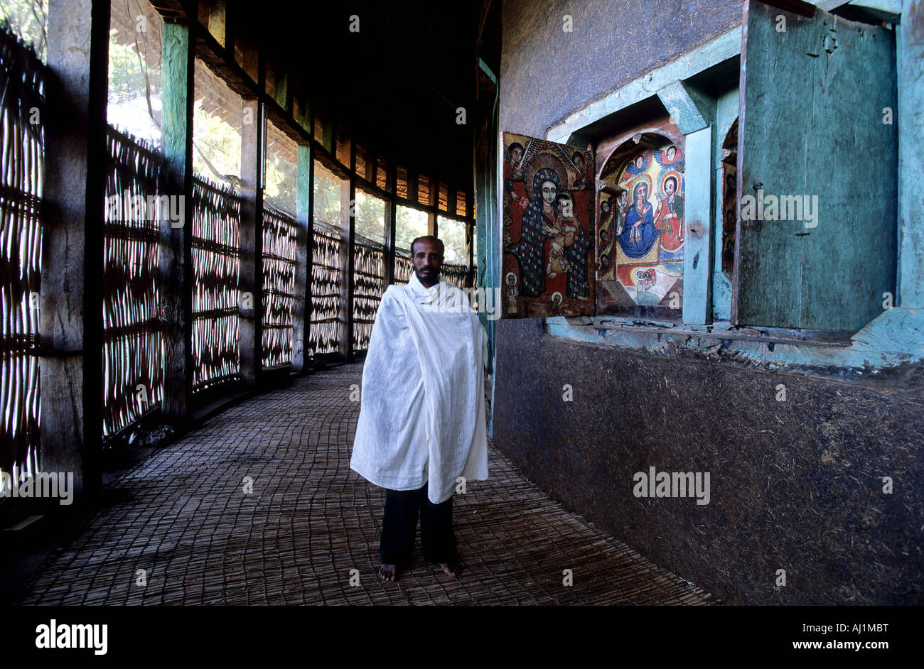 Ethiopia, the banks of the lake Tana, the monastery of Ura Kidane ...