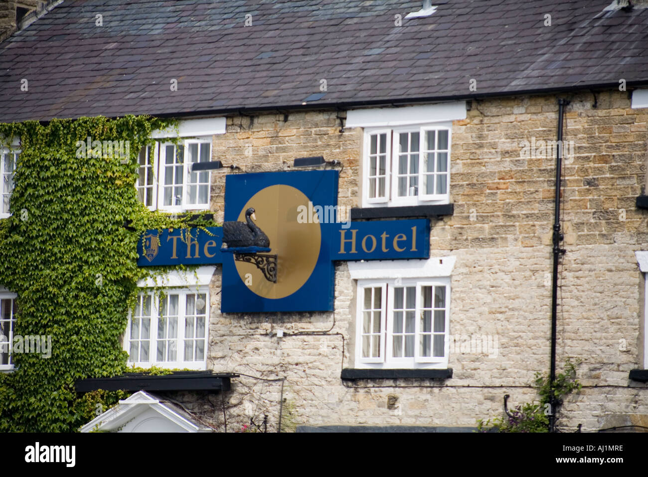 The Swan Hotel on the Market Place Helmsley Yorkshire UK Stock Photo ...