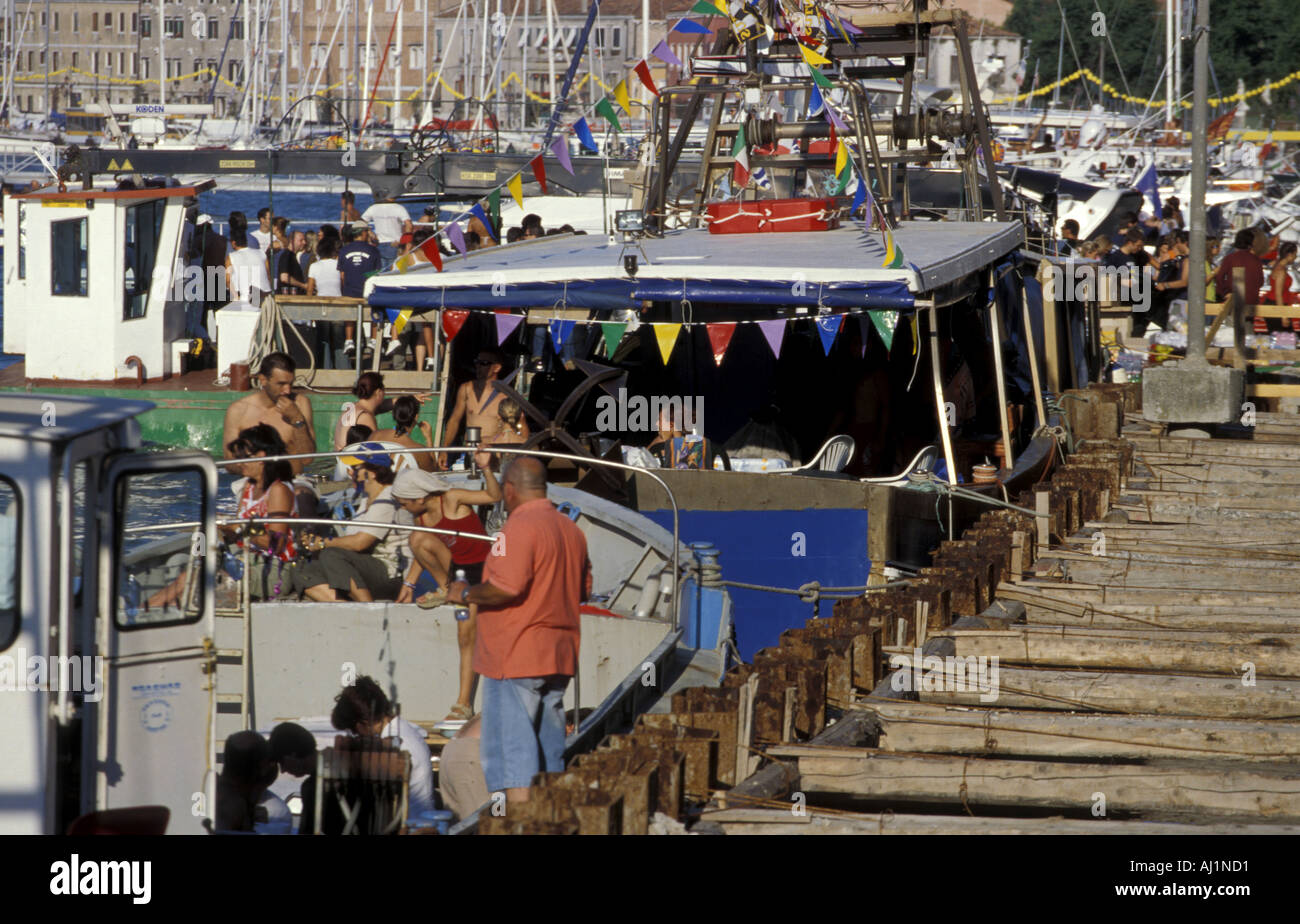 People redentore feast venice veneto hi-res stock photography and ...