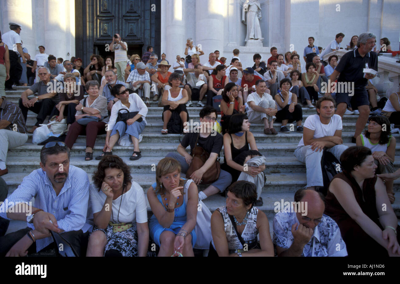 People redentore feast venice veneto hi-res stock photography and ...