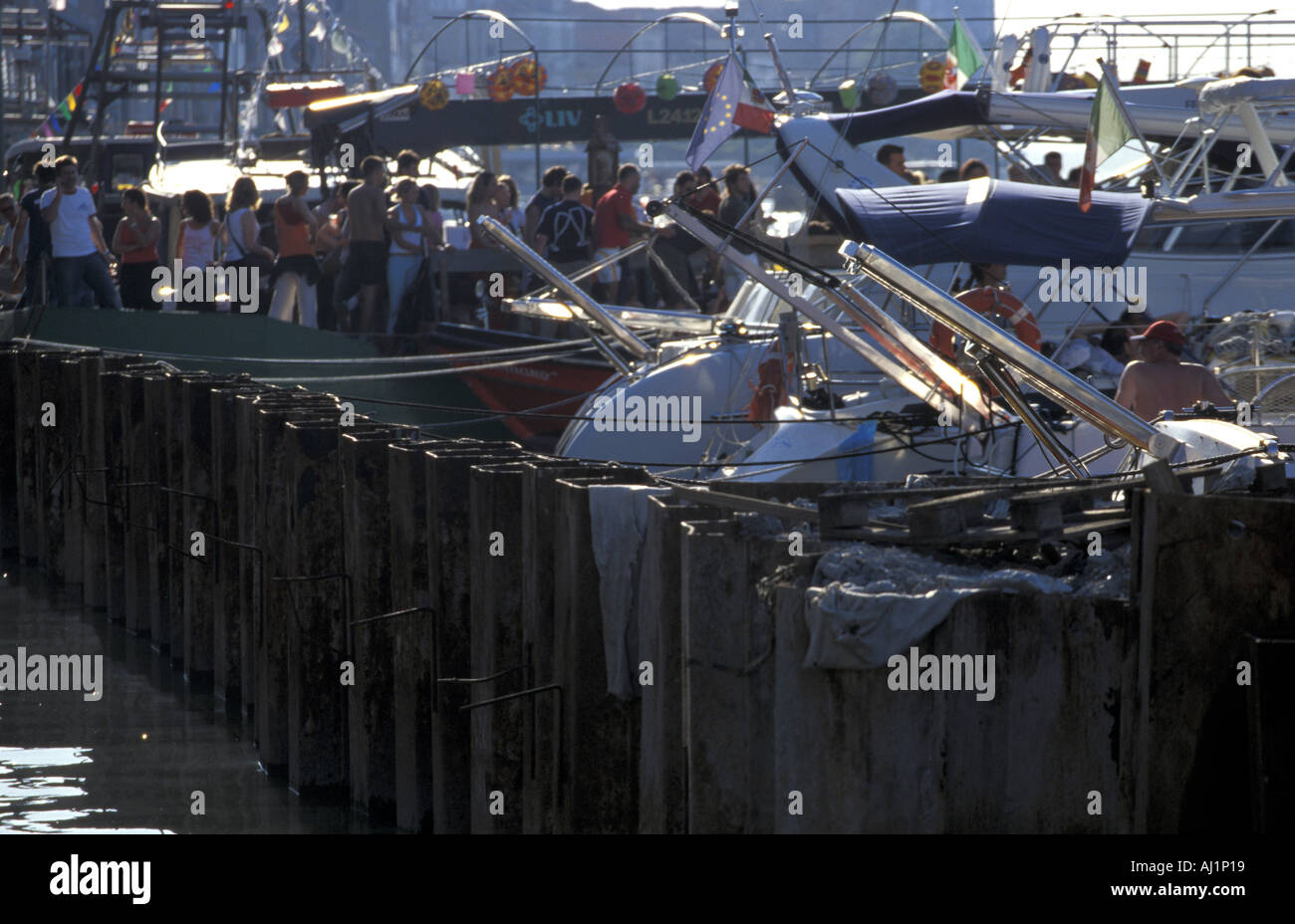 People redentore feast venice veneto hi-res stock photography and ...