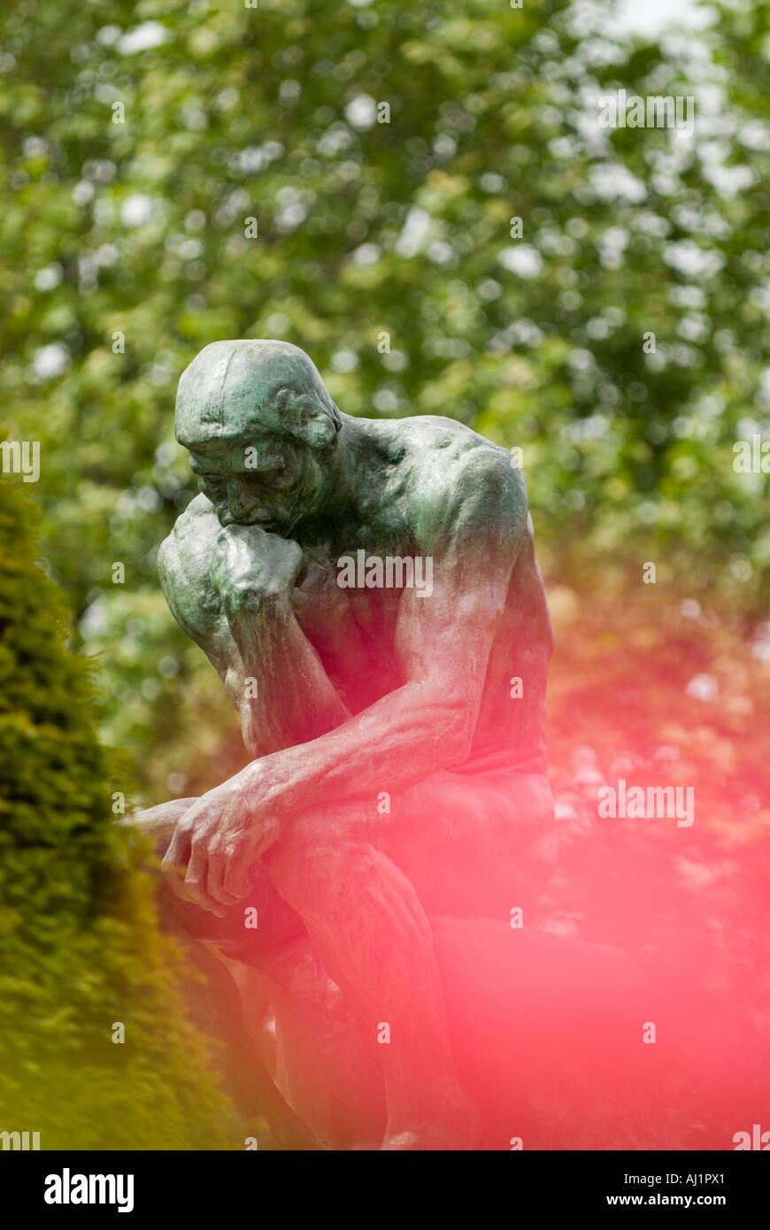 France, ROdin thinker Stock Photo - Alamy