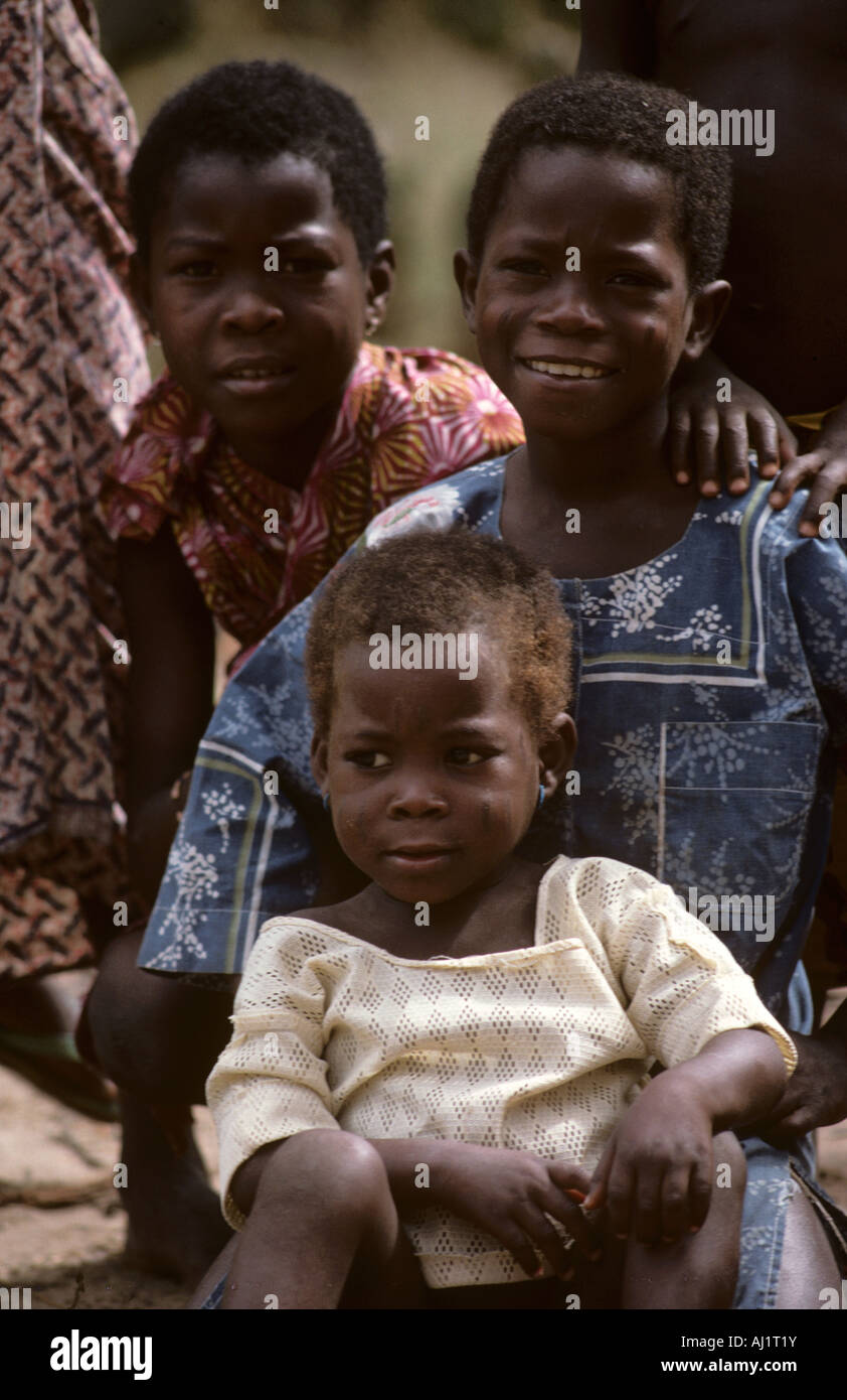 Children Benin Africa Stock Photo - Alamy