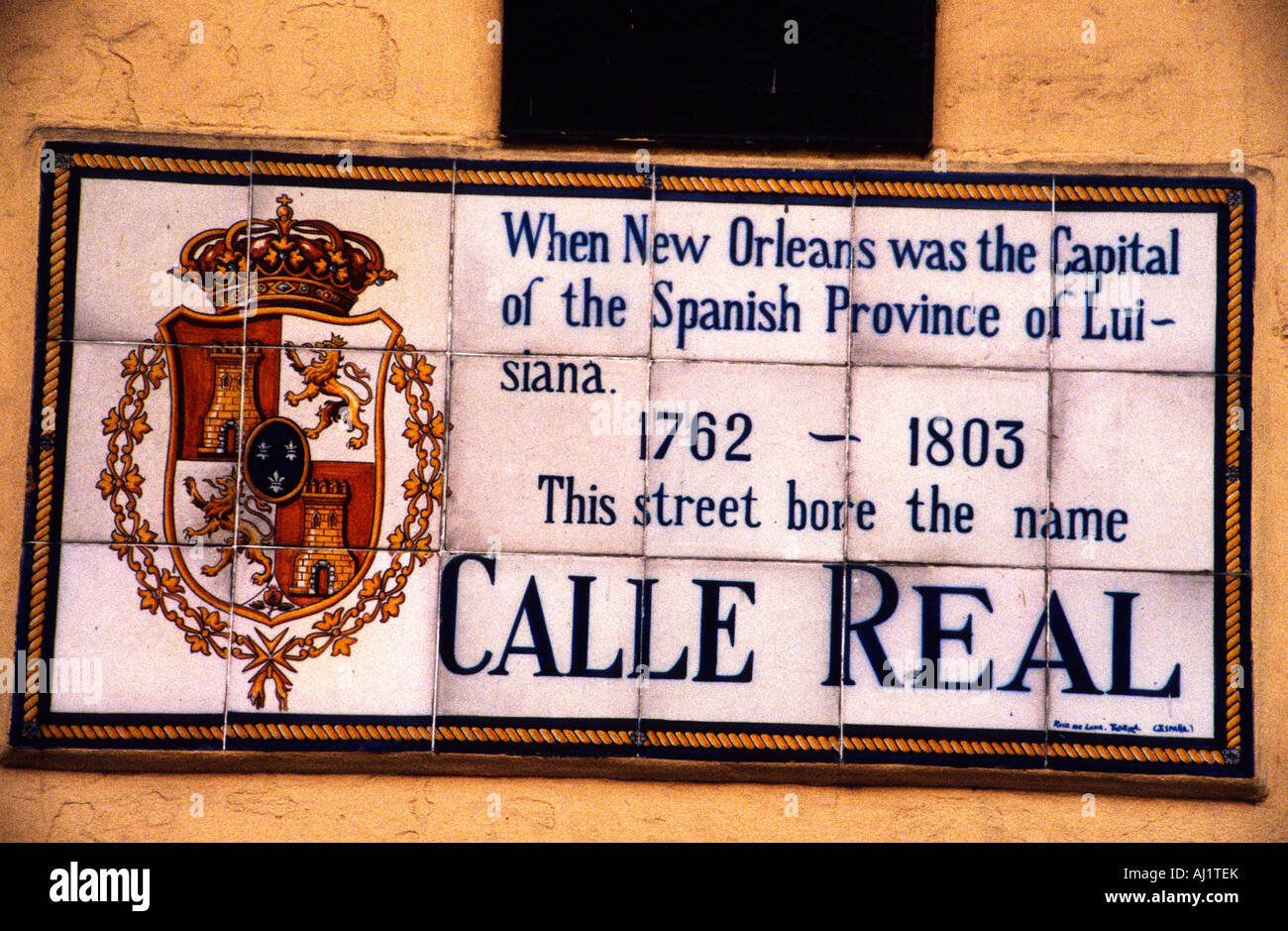 street sign new orleans Stock Photo - Alamy