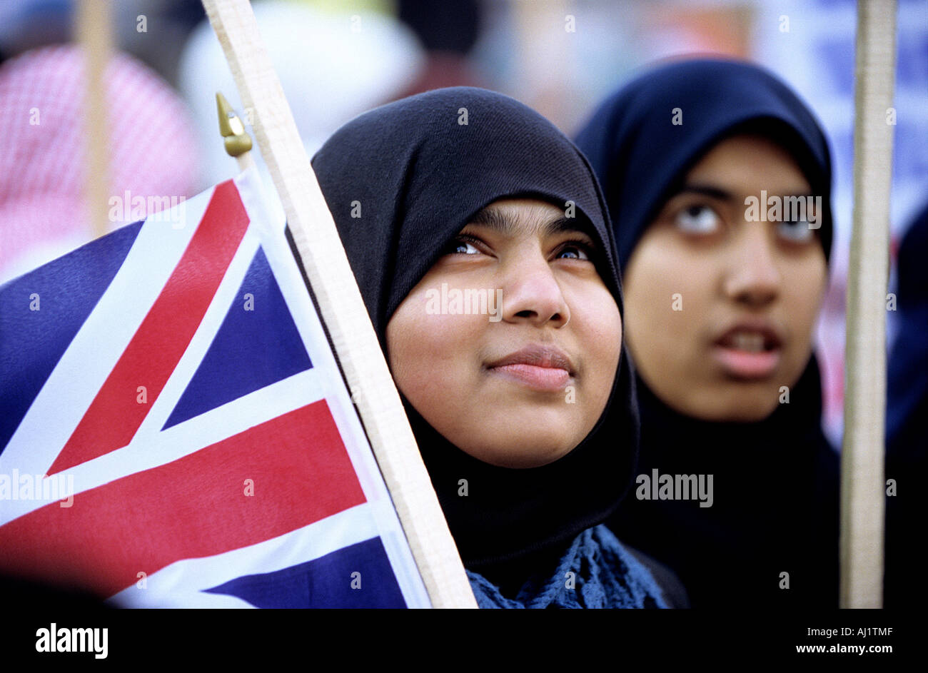 Young british muslims hi-res stock photography and images - Alamy