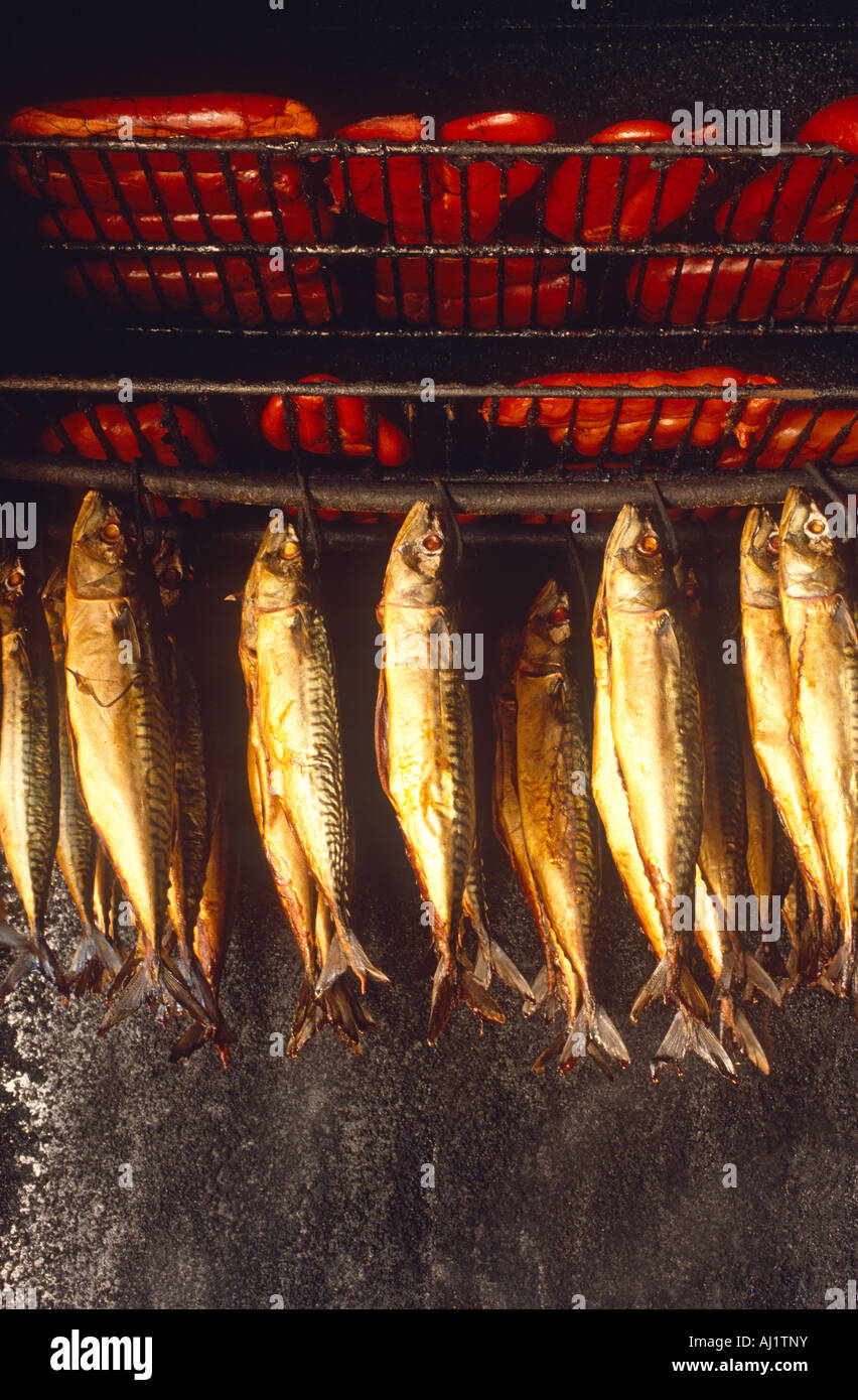 Smoked fish production hi-res stock photography and images - Alamy