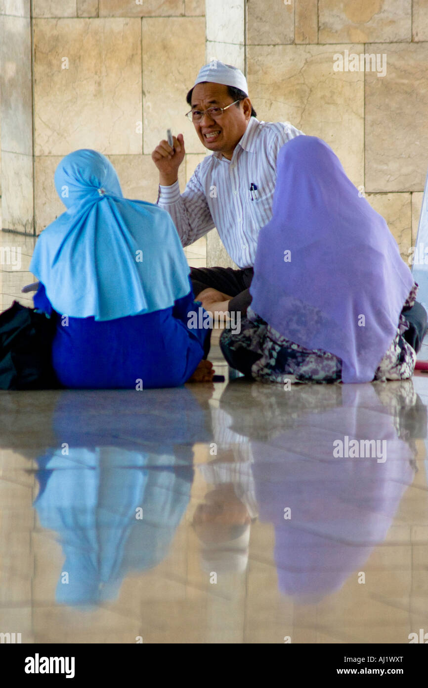 Muslim Study Group Leader and Women Students Istiqlal Mosque Jakarta ...