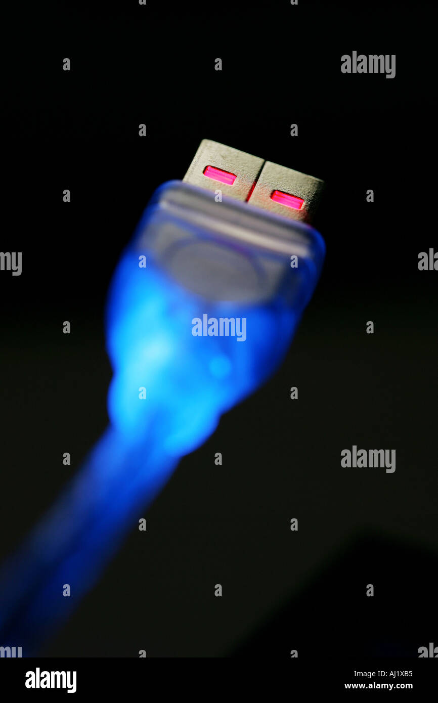 USB cable USB plug to a personal computer USB 2 0 higspeed connection ...