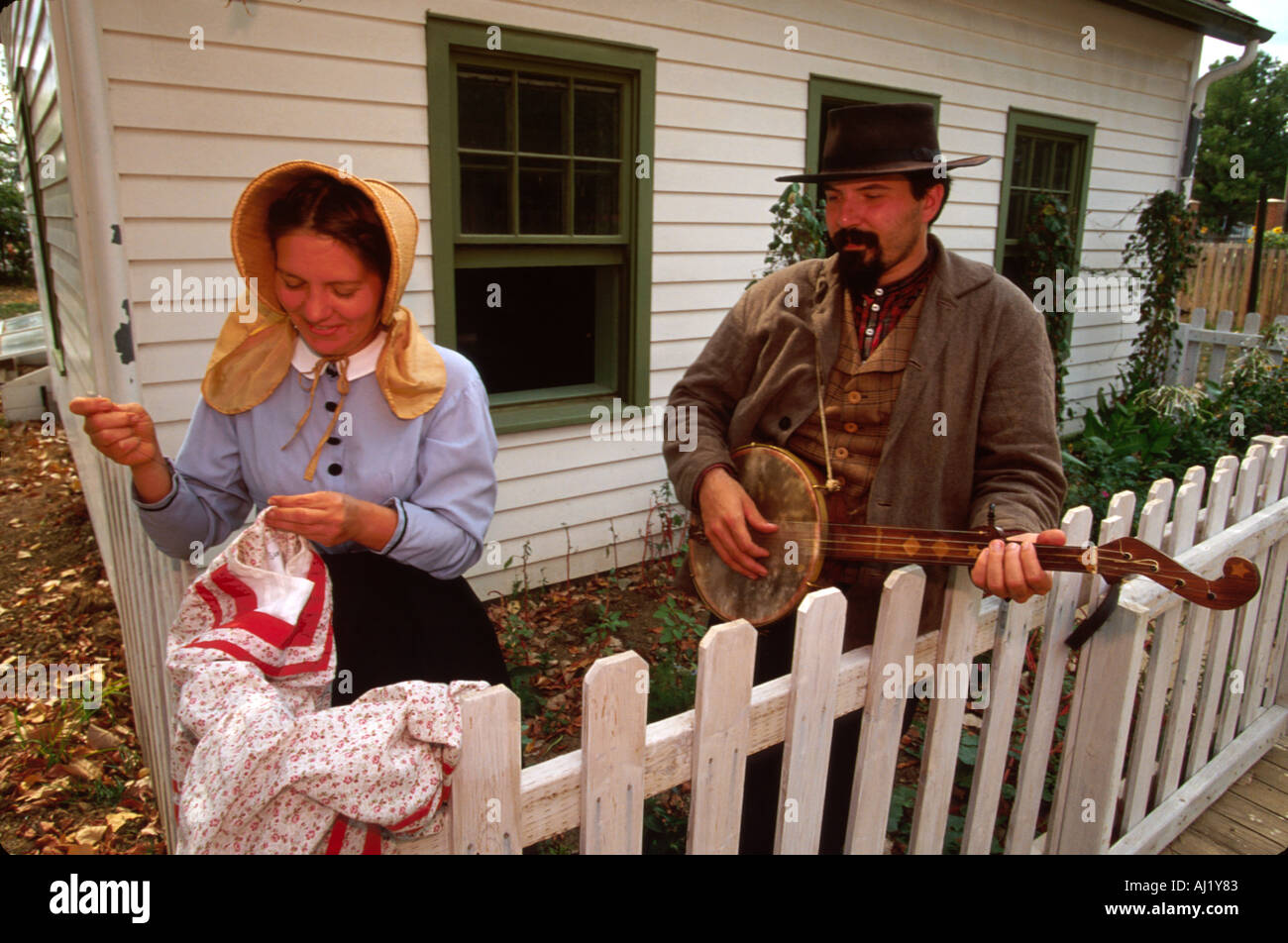 Ohio village recreated civil war hi-res stock photography and images ...
