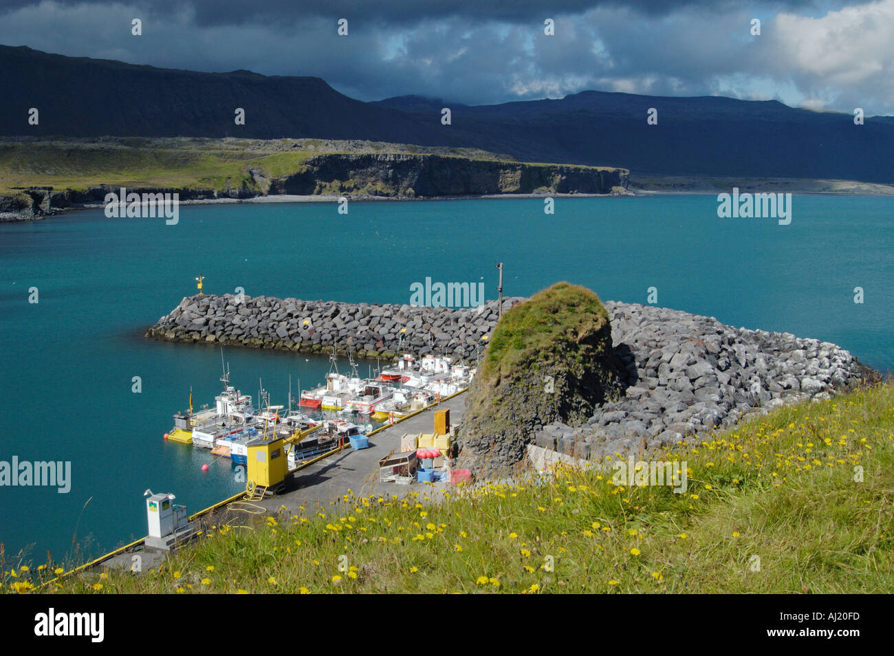 Arnarstapi harbour hi-res stock photography and images - Alamy