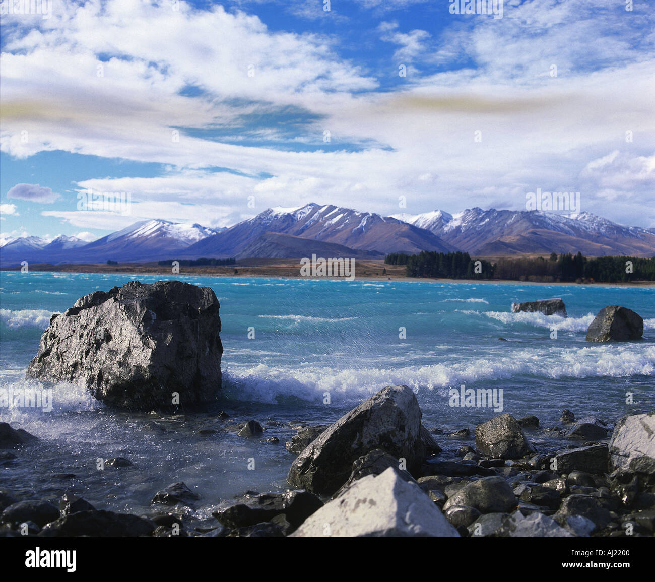 Lake Tekapo New Zealand Stock Photo - Alamy
