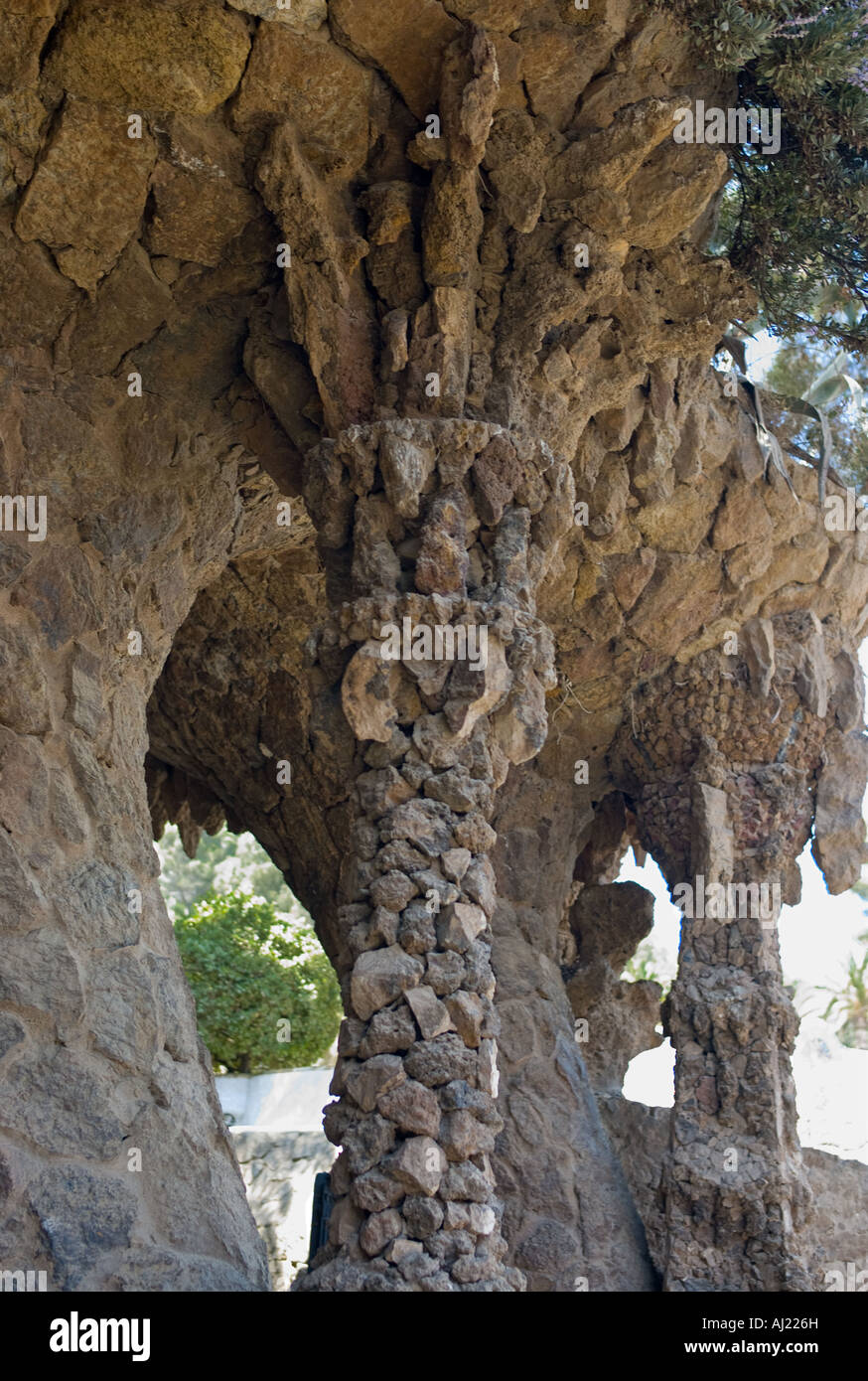 Park guell barcelona city hi-res stock photography and images - Alamy