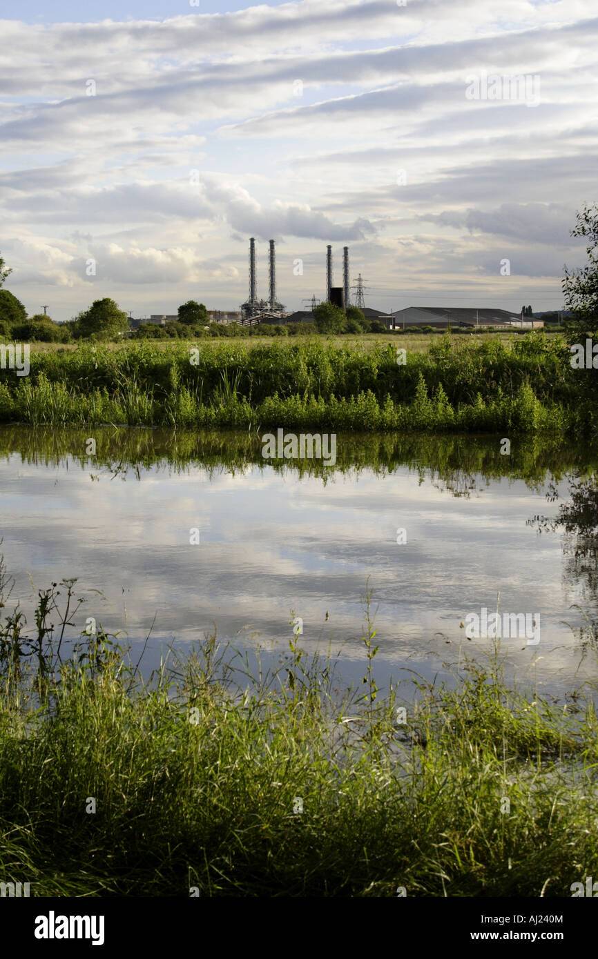 Factory at Brigg Stock Photo - Alamy
