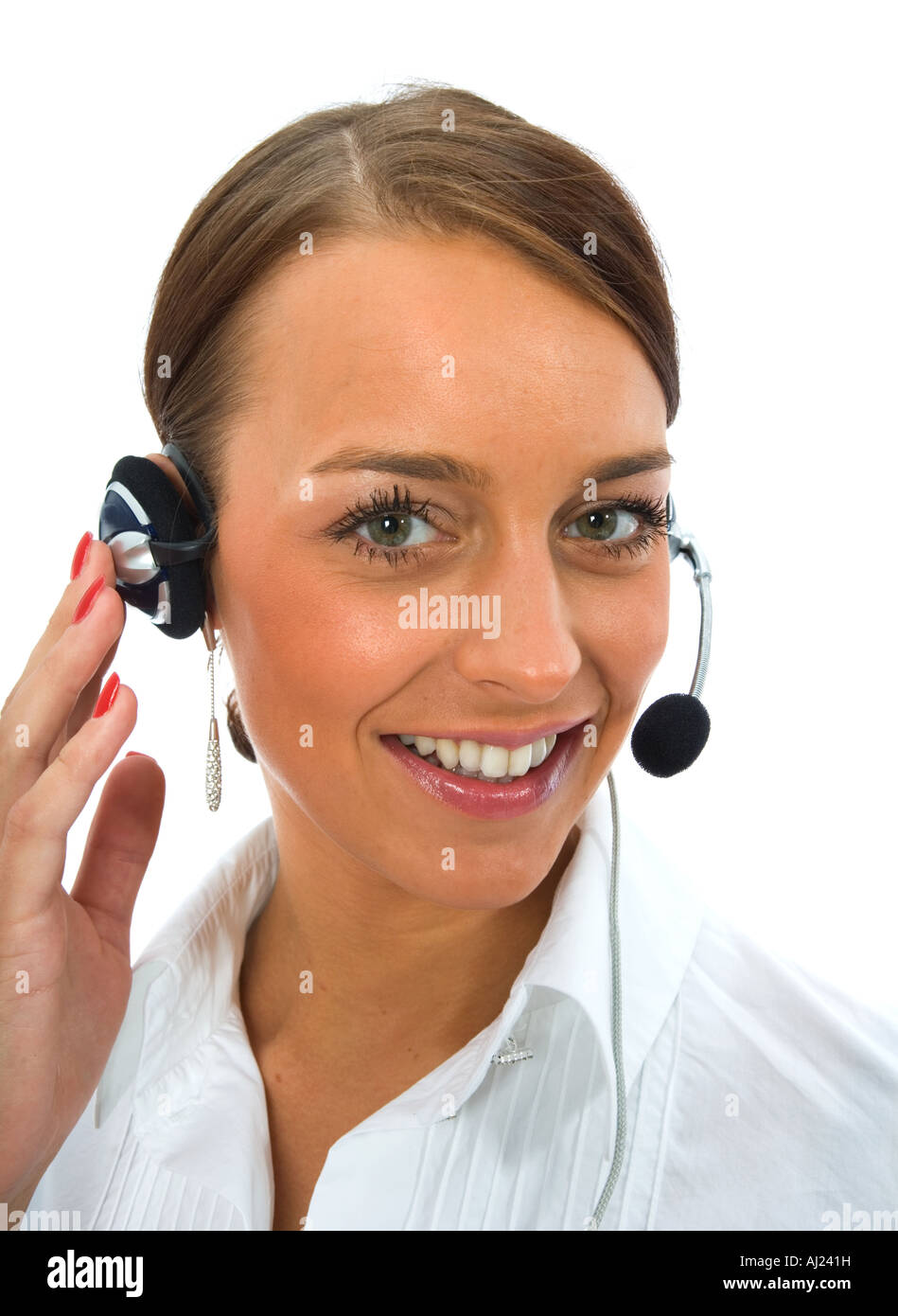 Business woman calling Stock Photo - Alamy