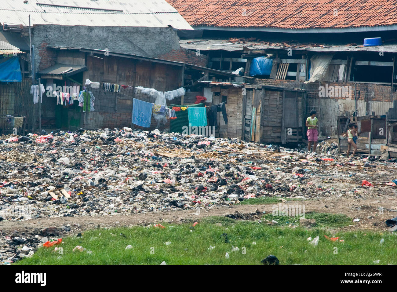 Jakarta Indonesia Slums