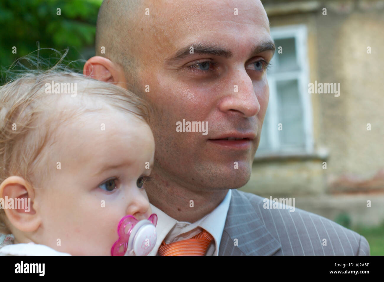 father with little daugther Stock Photo - Alamy