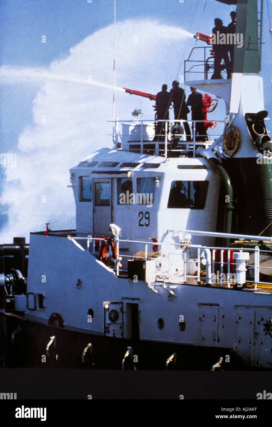 Jeddah Saudi Arabia Port Anthony Fire Fighting Stock Photo - Alamy